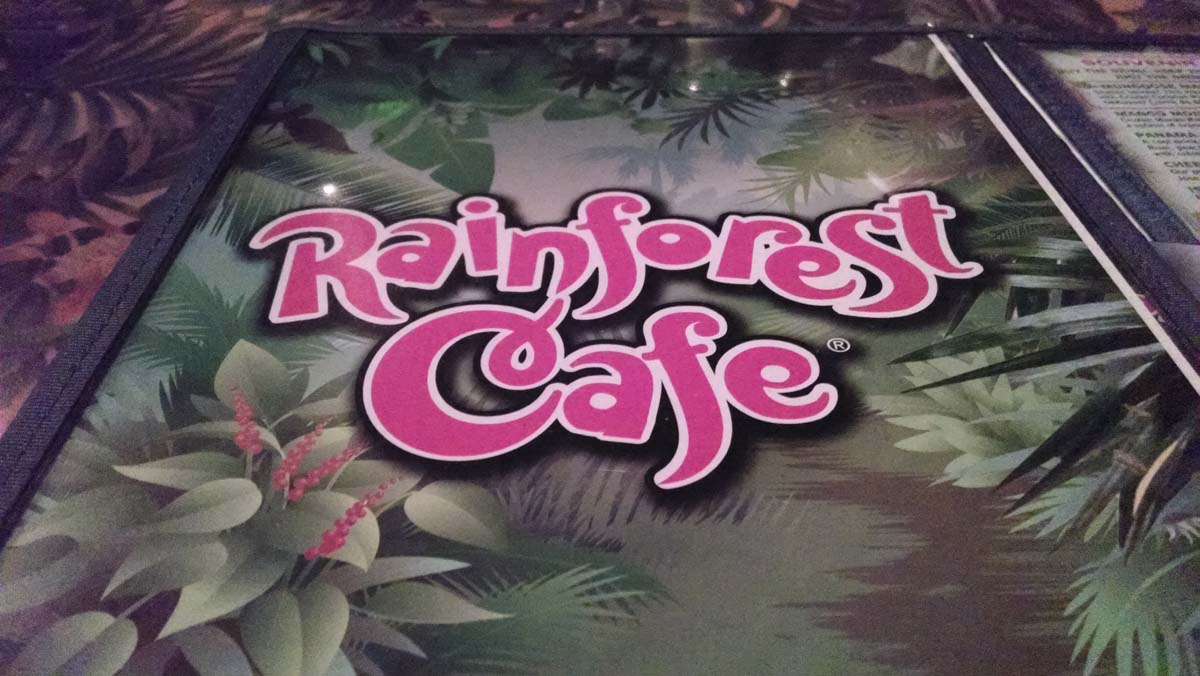 Rainforest Cafe – San Francisco – Jeff's Food Travels